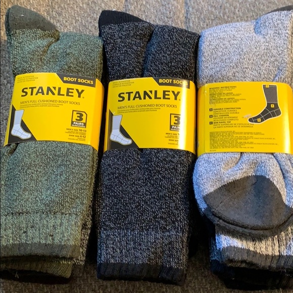 Underwear & Socks | 9 Pair Mens Boot Socks Warm Winter Stanley Thick ...
